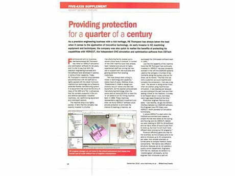PROVIDING PROTECTION FOR A QUARTER OF A CENTURY - R E Thompson