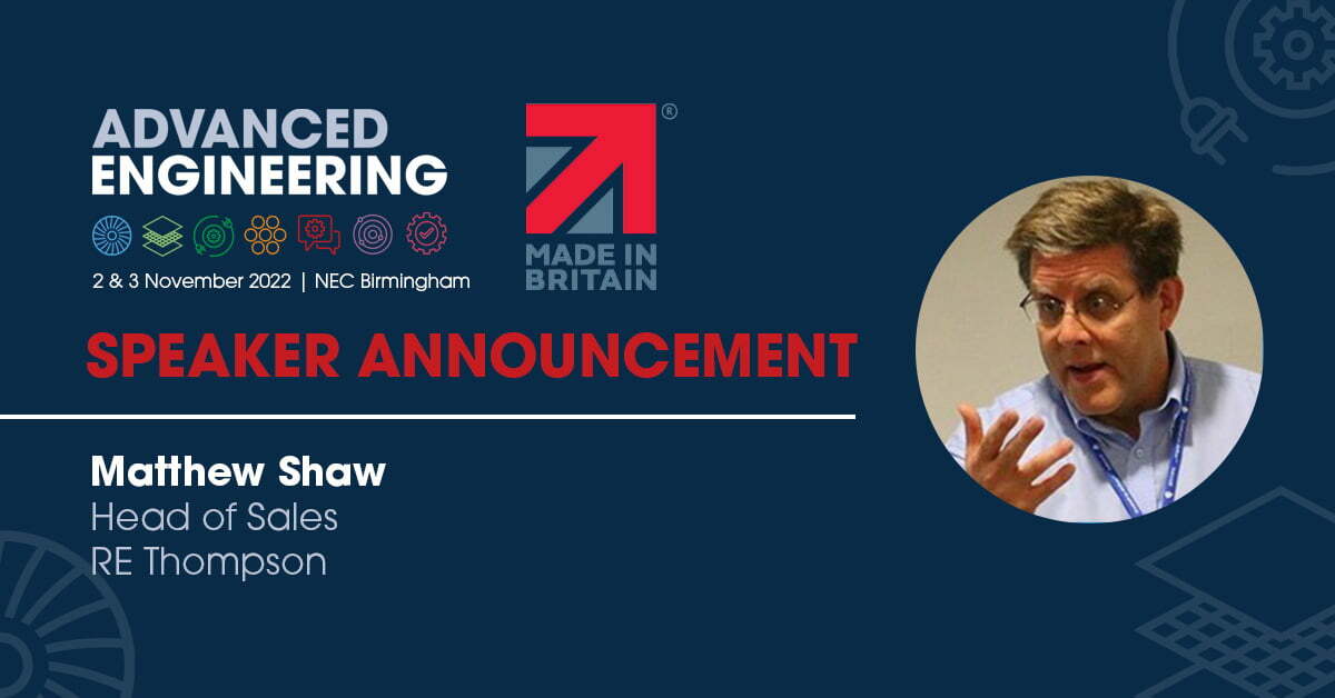 R E Thompson participates at the NEC in an Advanced Engineering forum ...