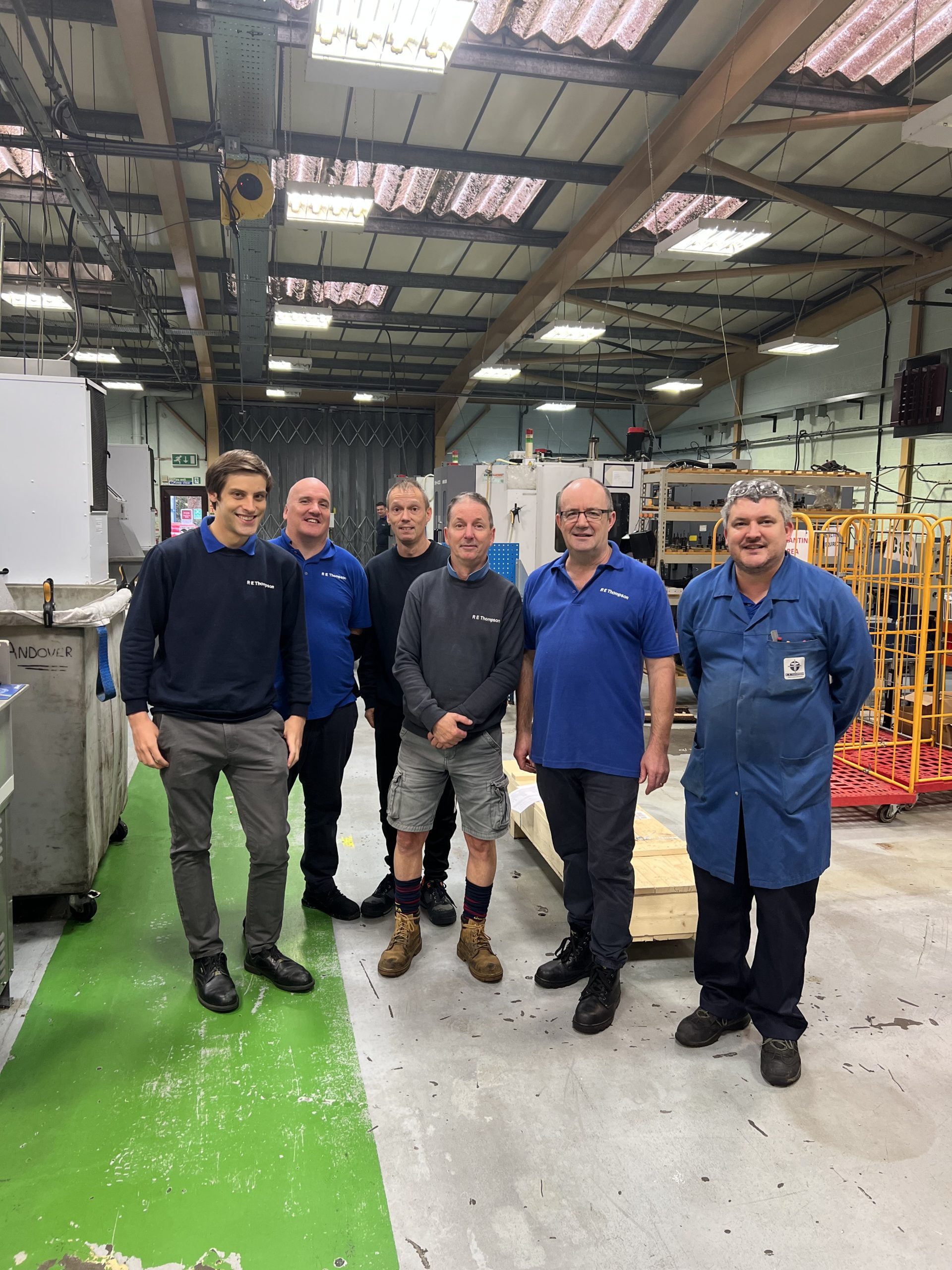 New Manufacturing Service - Launch - R E Thompson