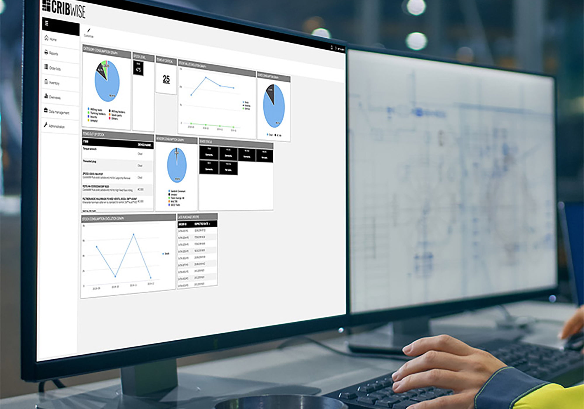 NEW CRIBWISE TOOLING INVENTORY SOFTWARE | R E Thompson